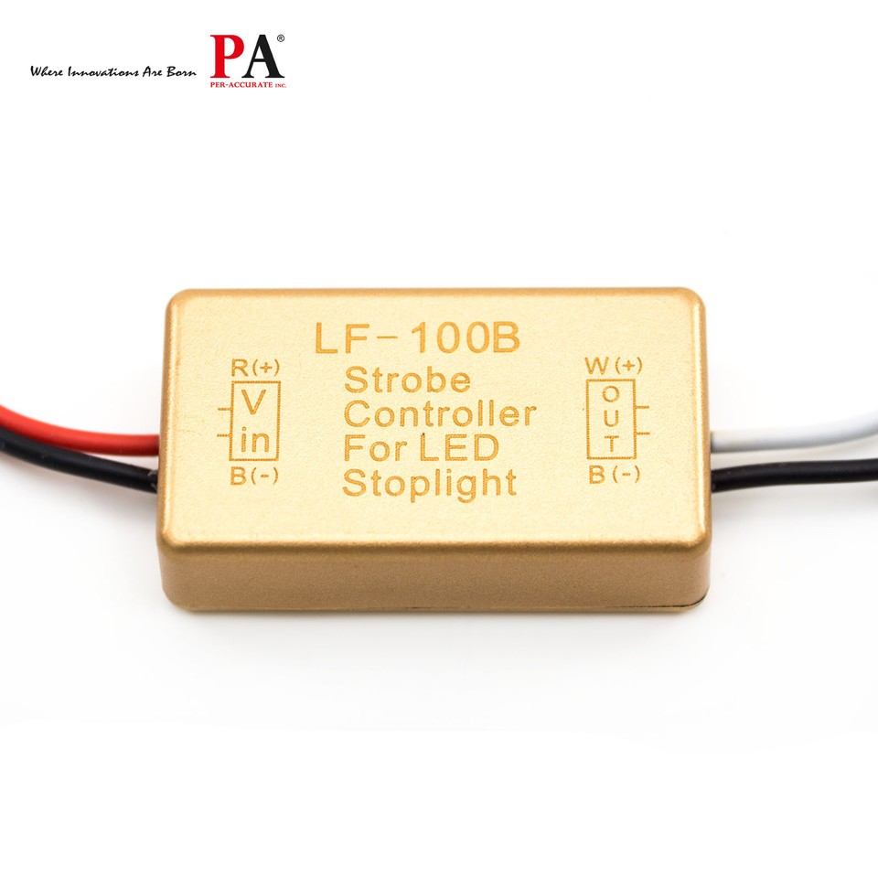 1x PA LED Brake Stop Light Continuously Pulsing Strobe Flash Module ...