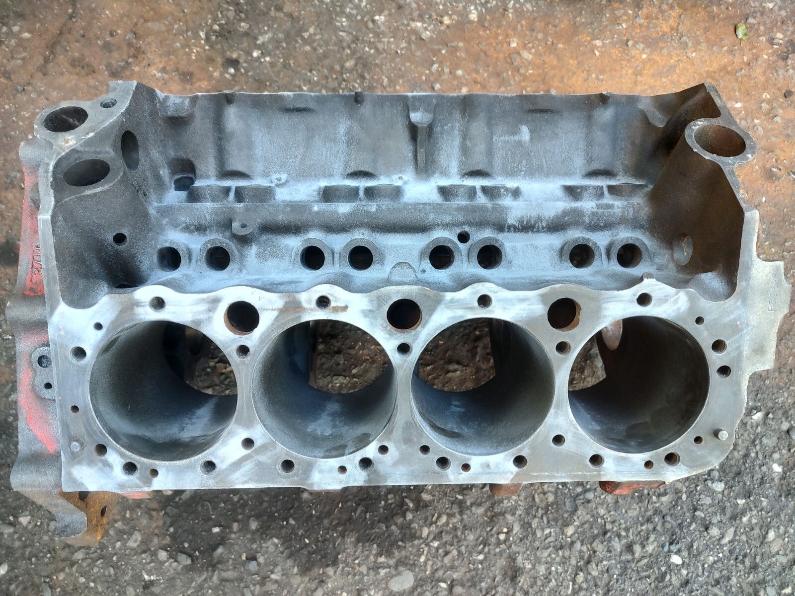 1963 Corvette 327 Engine Block 3782870 870 J-17-2 STD F1029R | Genuine ...