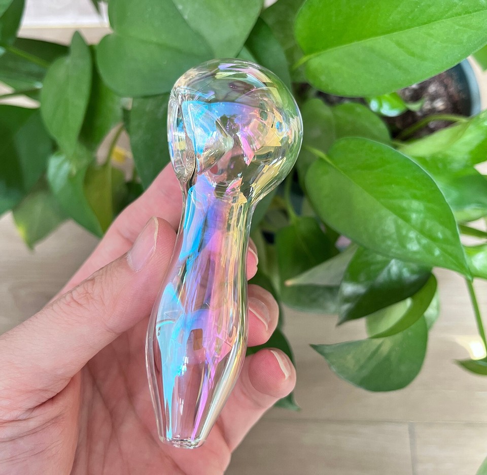 4 Inch Glass Tobacco Pipe Colorful Smoking Pipe Bowl Hand Pipe | eBay