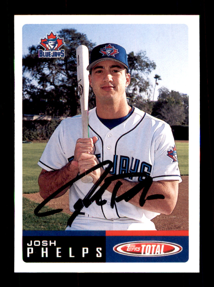 2002 Topps Total - Josh Phelps - On Card Autograph | eBay