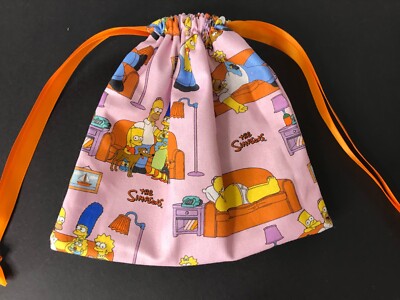 The Simpsons Pouch / Gift Bag / Dice bag / Homer / | eBay Australia