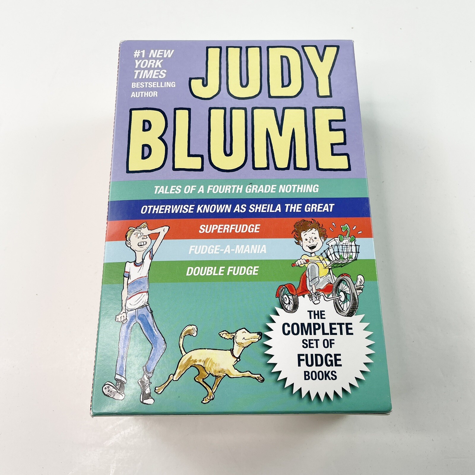 Judy Blume Complete Set of FUDGE Book Books Box Boxed Set | eBay