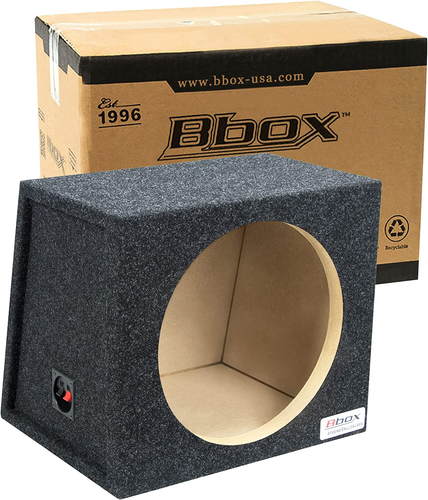 Single Sealed Car Subwoofer Enclosure 12 Inch Pro Audio Tuned Speaker Box MDF | eBay