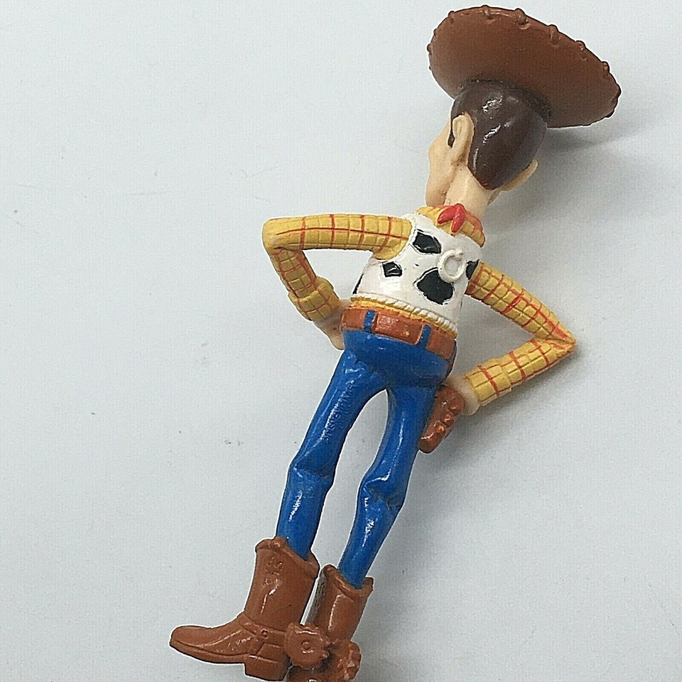 Disney TOY STORY Woody 3.5” PVC Cake Topper Action Figure Figurine #82 ...