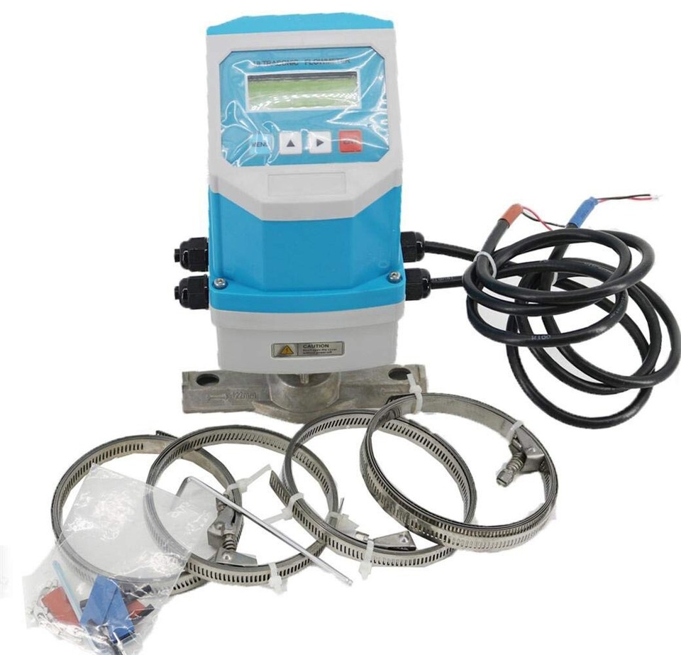 Digital Ultrasonic Flow Meter Ultrasonic Flowmeter with Clamp-on ...
