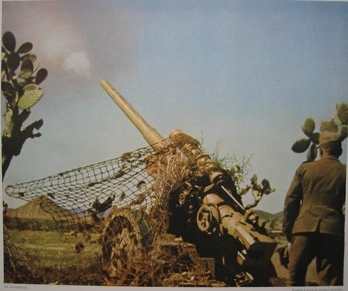 1943 Afrika Korps Artillery Poster DAK Wehrmacht German AGFA Color ...