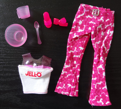 Mattel Barbie Clothes Jello Outfit Top Pants Shoes Cookware Accessories ...