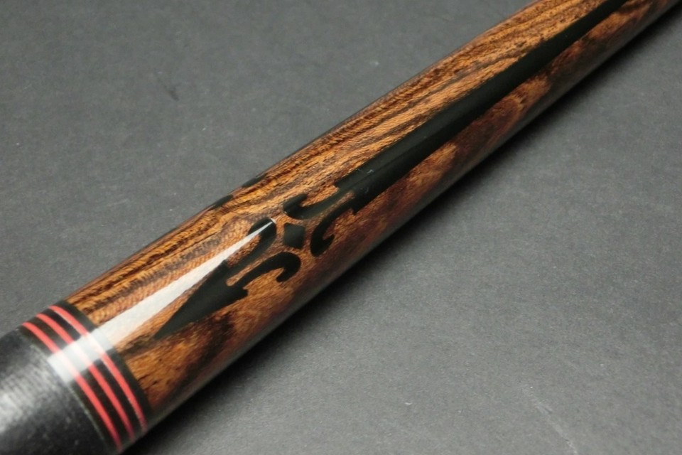 Dale Perry DP Custom Cue Inlay Bocote Radial Joint Original Shaft ...