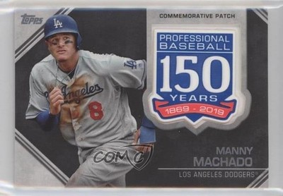 2019 Topps 150th Anniversary Commemorative Manny Machado #AMP-MMC Patch ...