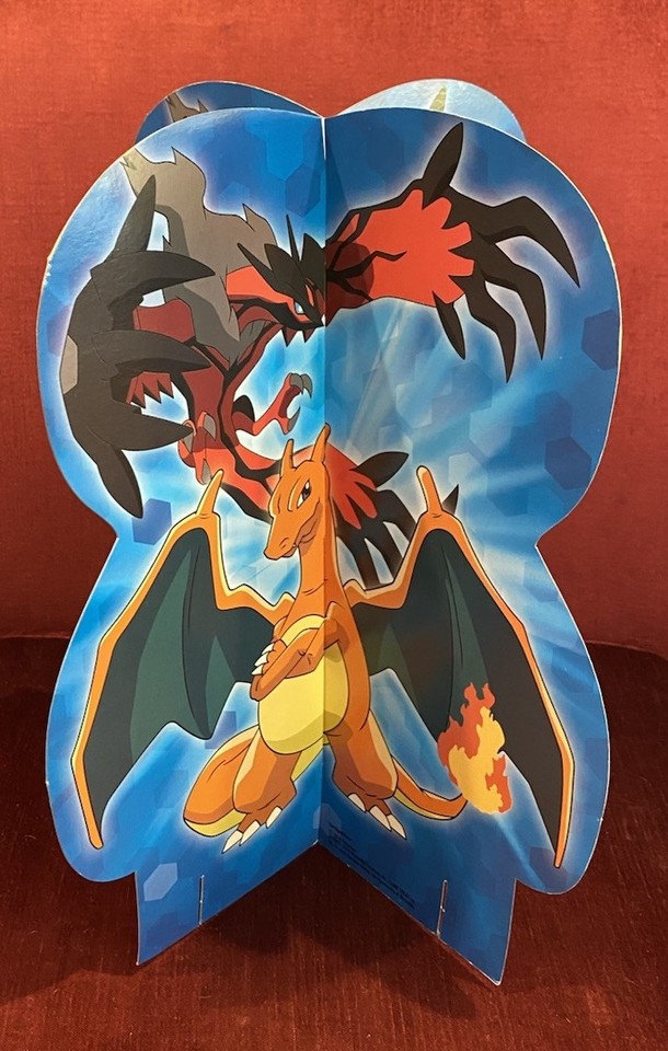 2014 POKEMON OFFICIAL MINI STANDEES CHARIZARD MEOWTH YVELTAL PIKACHU ...