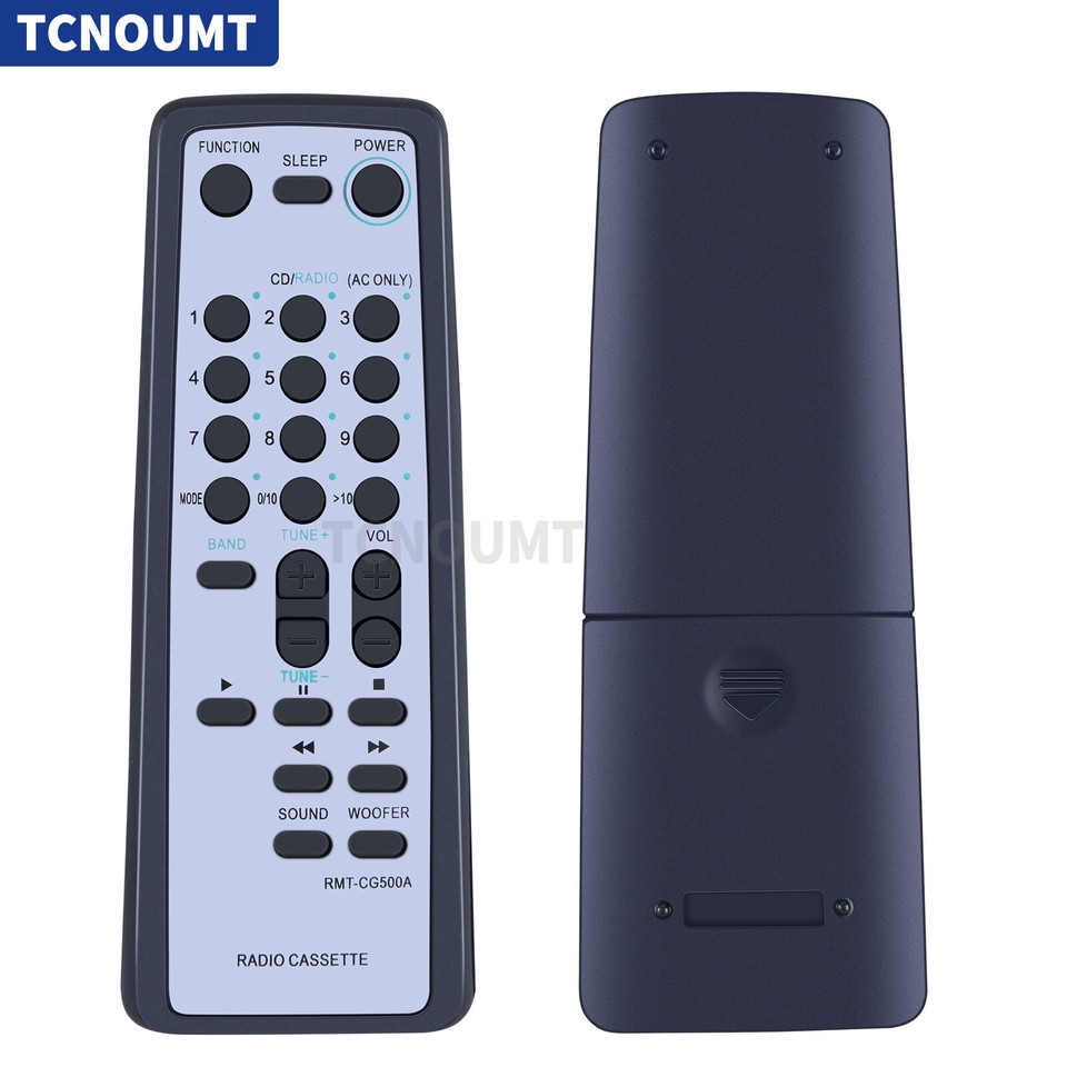 RMT-CG500A Remote Control For Sony Radio Cassette Recorder CFD-G500 CFD ...
