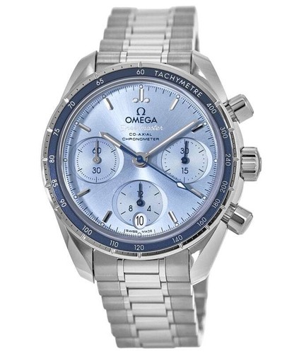 New Omega Speedmaster Ice Blue Dial Unisex Watch 324.30.38.50.03.001 | eBay