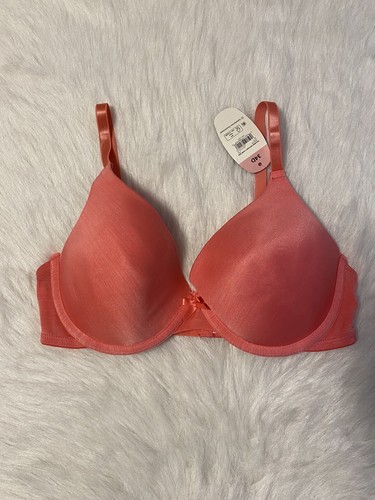 Secret Treasures Bra Women’s Size 34D Pink T-Shirt Underwire Thin ...