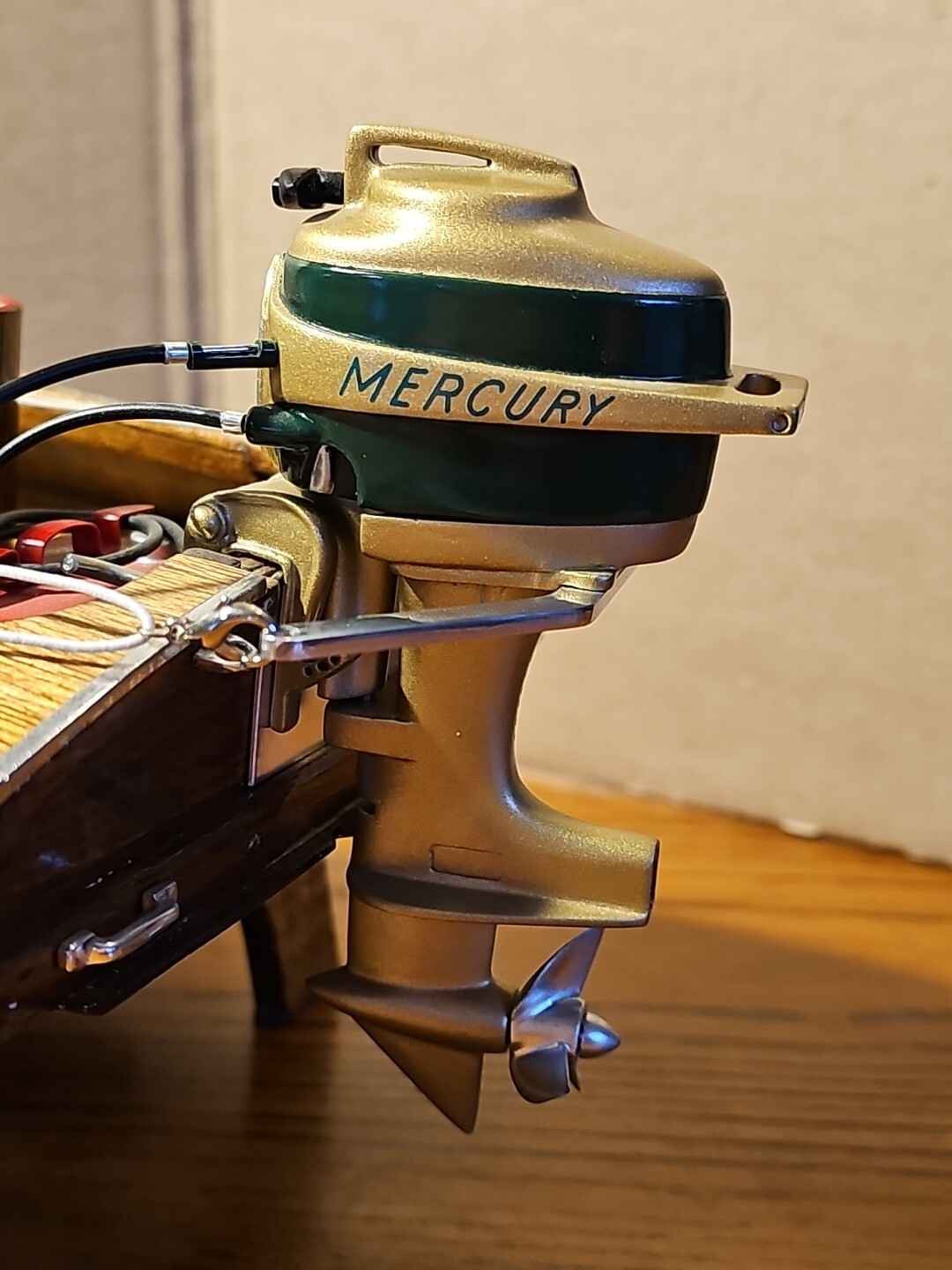 1954 Switzer Craft Baby Bullet & Mercury 20H Scratch Built Model Boat K ...