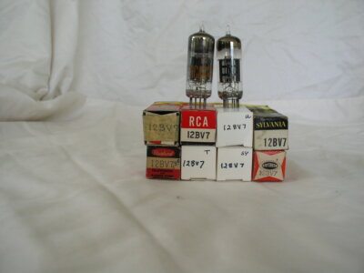 Lot Of Eight 12BV7 Vacuum Tubes 8 Tubes | eBay