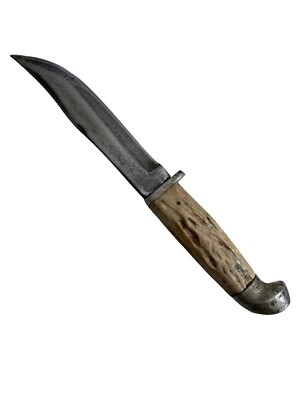 Vintage Handmade Fixed Blade Hunting Knife | eBay