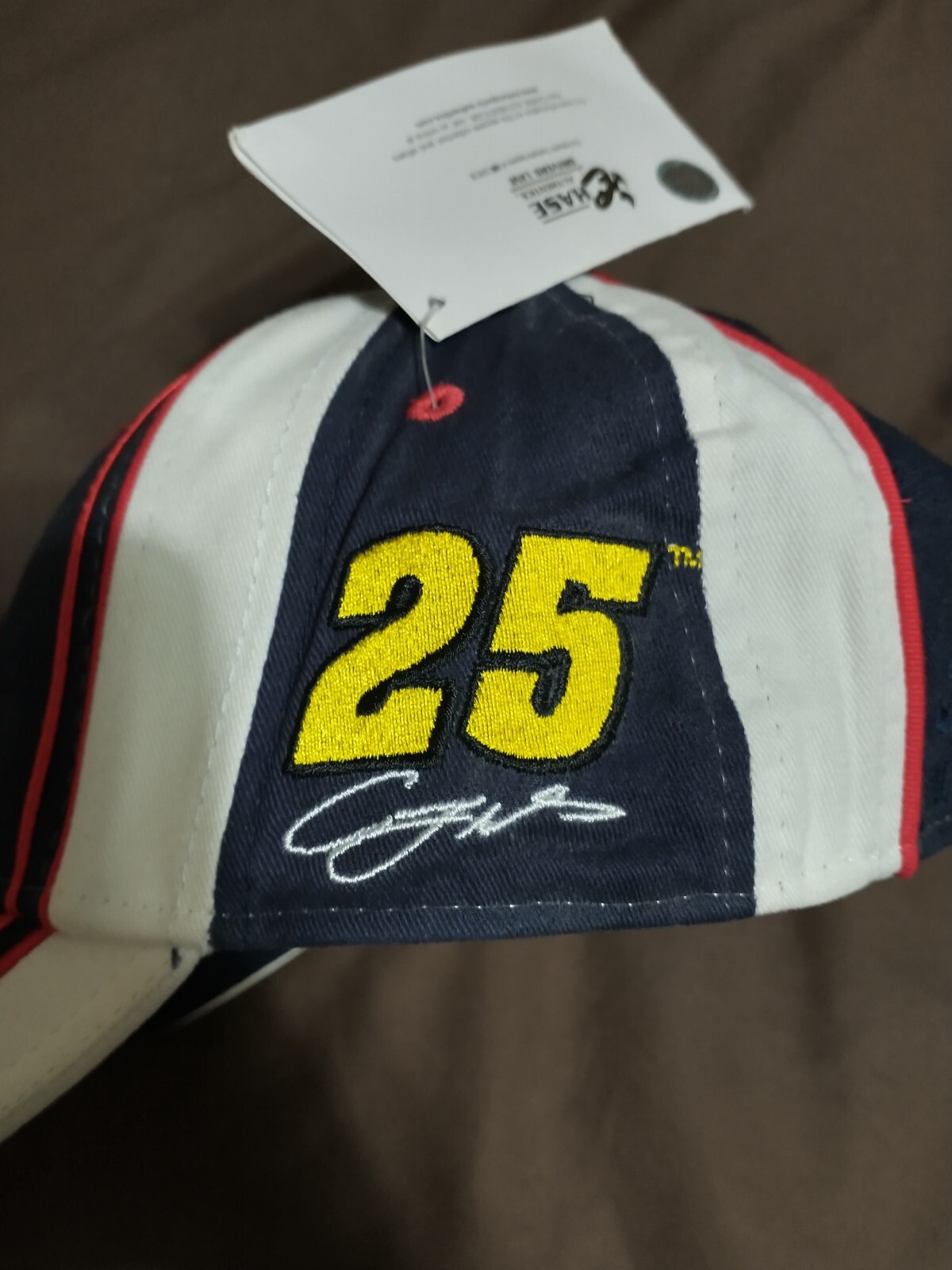 NASCAR - Casey Mears - National Guard - Autographed Drivers Line Hat | eBay