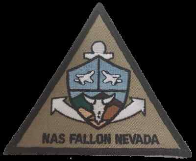 MILITARY AVIATION USN NAVY NAS FALLON NEVADA 4" EMBROIDERED PATCH | eBay