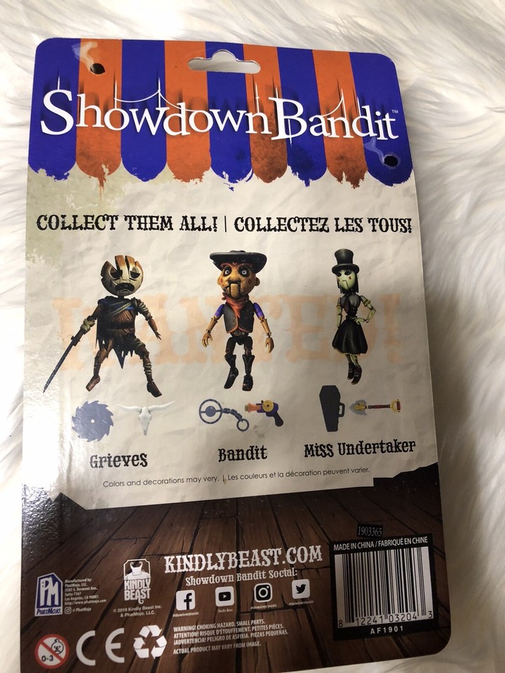 PhatMojo Showdown Bandit Series 1 BANDIT Action Figure Kindly Beast NEW ...