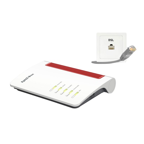 AVM FRITZ!Box 7530 AX ADSL2+ Wi-Fi 6 Modem-Router - Weiß - NEU & OVP ...