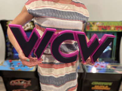 WCW WORLD CHAMPIONSHIP WRESTLING WALL HANGING SIGN - HUGE 24" x 16" | eBay