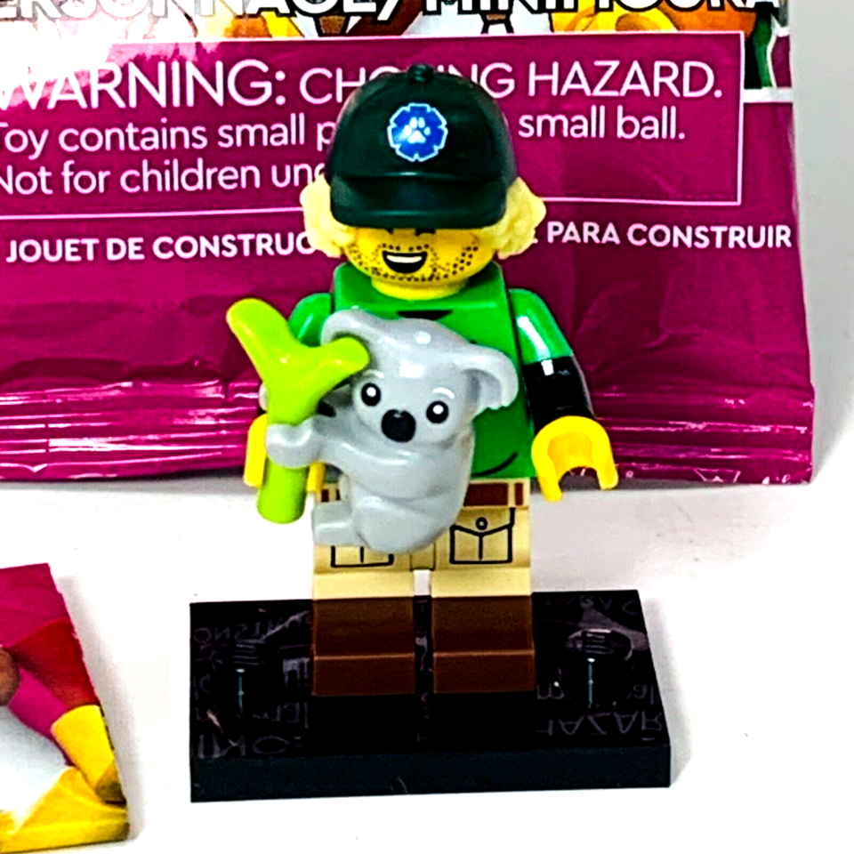 LEGO Minifigure Series 24 Conservationist with Baby Koala Bear # 71037 ...