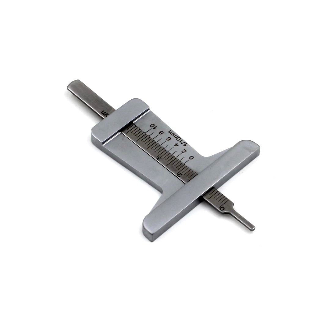 Tire Veins Tread Depth Gauge Taper Gage 0-50mm Vernier Caliper ...