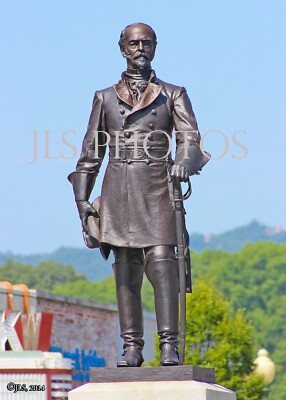 Georgia - Dalton General Joseph Johnston CSA Monument B (5x7 Photo) | eBay