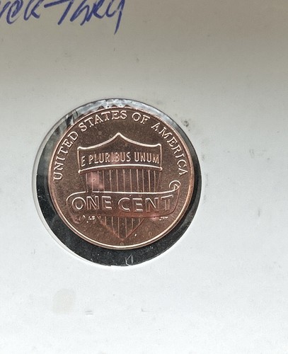 2024 P Lincoln Cent Error Reverse STRUCK THRU Grease In Several ...