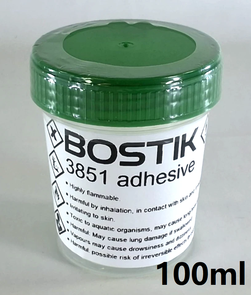 Bostik 3851 Adhesive Glue Suitable For rubber Latex Clothing 50/100/150 ...
