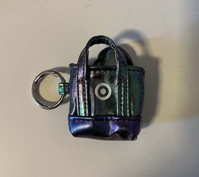 Target Black Friday Metallic Mini Tote Keychain Bag Charm | eBay