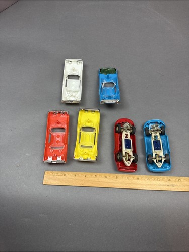 1960's Eldon Six Car Stock 'N Sport Road Race 1/32nd Slot Car Set-6 ...