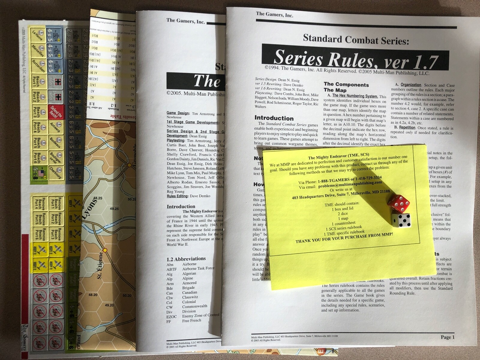 The Mighty Endeavor - MMP Games - 1st edition 2005 | eBay