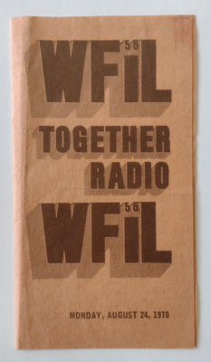 1970 WFIL Philadelphia Together Radio Boss 30 Survey Music Chart Bread ...
