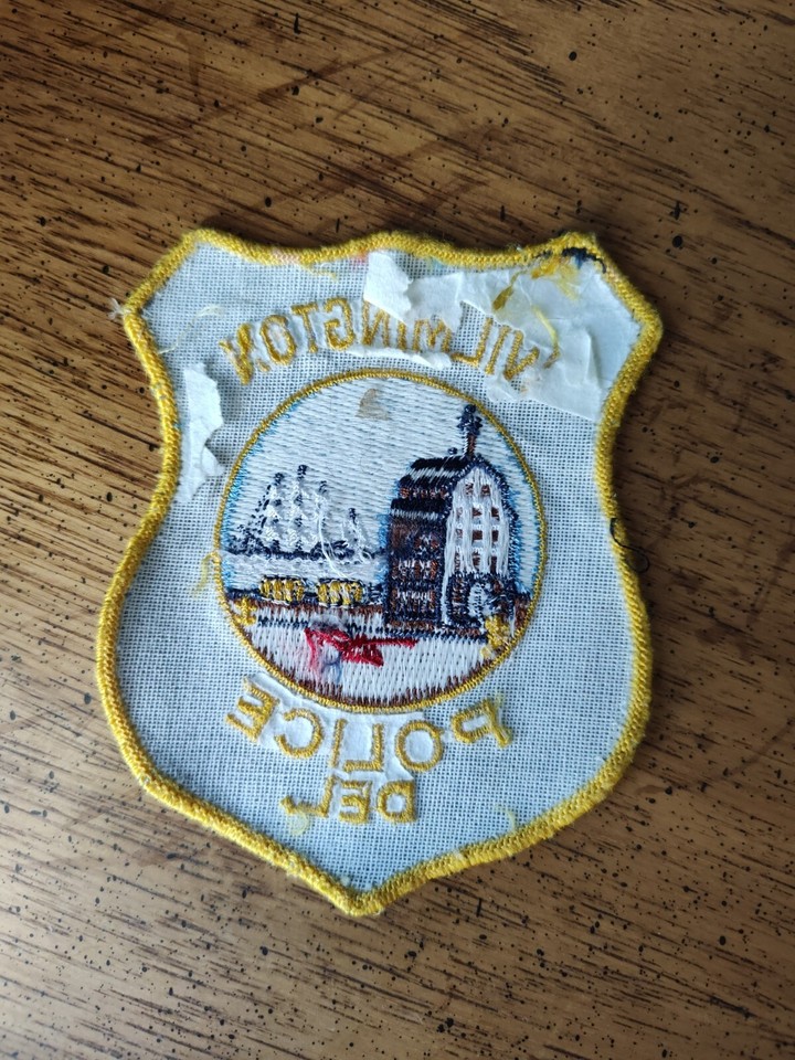 Large Wilmington Delaware Police Department Embroidered Patch | eBay