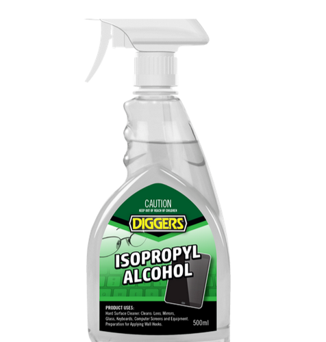 Diggers ISOPROPYL ALCOHOL - 500ml Spray - FREE SHIP in Australia | eBay ...