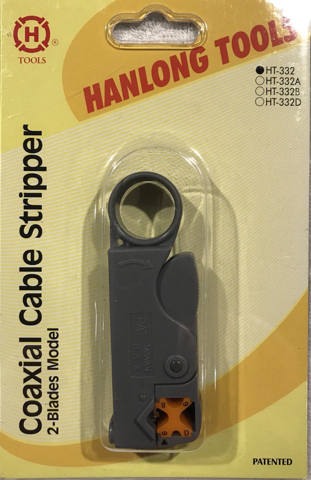 HanLong Tools HT-332 Coaxial Cable stripper (2 Blades Model) ***NIB ...