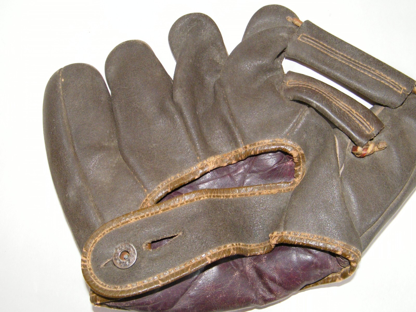 DENKERT G51 CHET LAABS LEATHER BASEBALL GLOVE | eBay