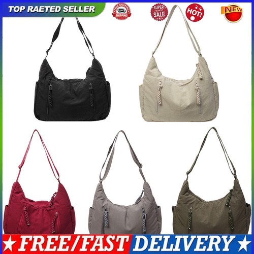 Women Lightweight Shoulder Bag Multi-Pocket Work Satchel Bag Female Shopping Bag | eBay.de