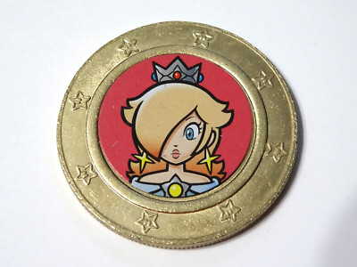 NINTENDO FRANKFORD CANDY SUPER MARIO ~ LUIGI GOLD TONE TOKEN COIN | eBay