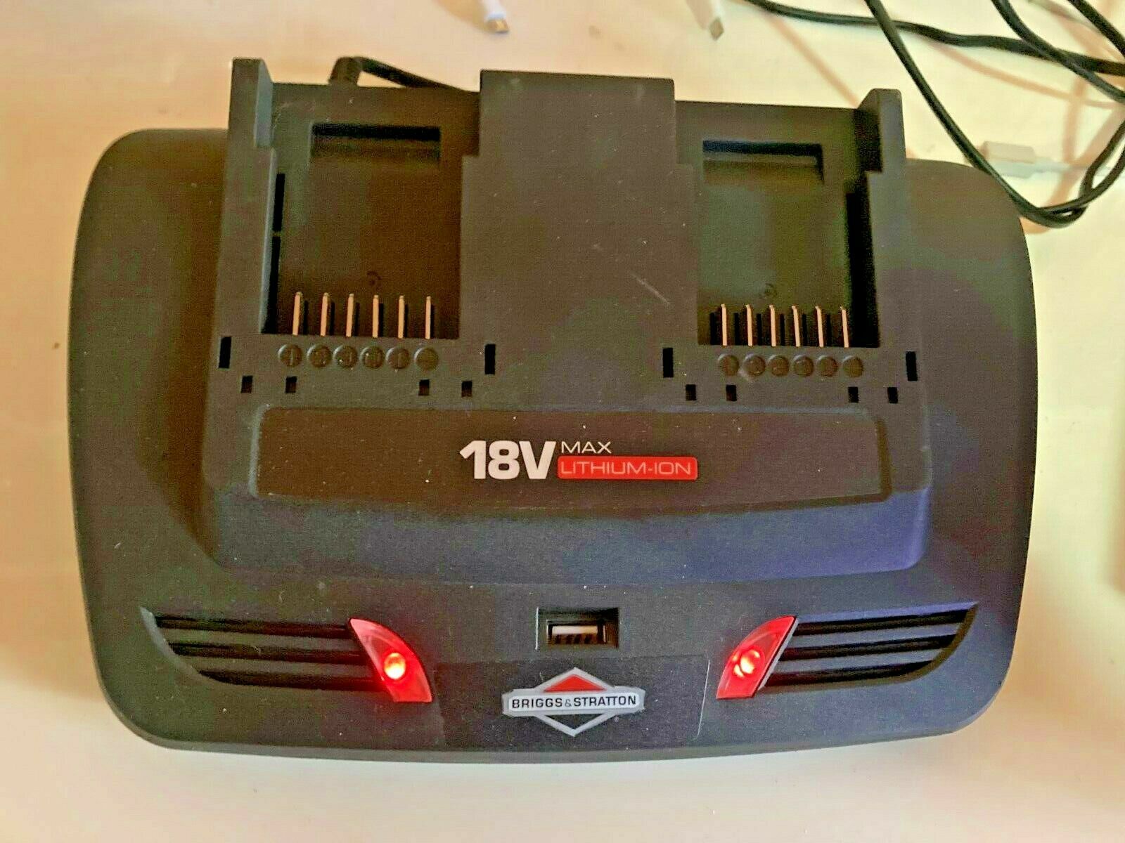 18 Volt Briggs Victa Battery Charger Demo Twin Port | eBay Australia