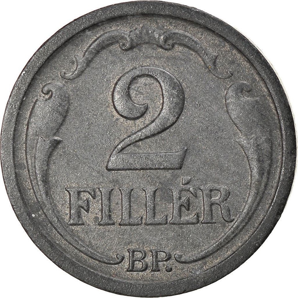 Hungary 2 Filler Coin | Miklos Horthy | Crown | 1943 - 1944 | eBay