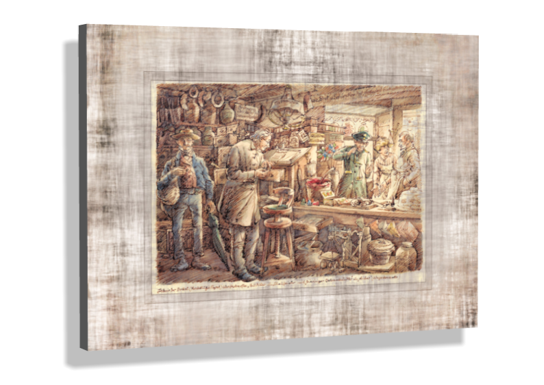 BILD MAGDEBURG DOM GUSTAV ADOLF WOLFF (1889-1947) LEINWAND XXL 100x70 ...