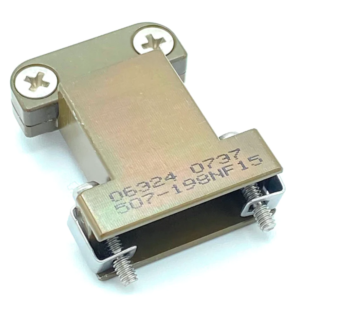 Glenair 507-198NF15 Micro-D Backshell Assembly with Strain-Relief | eBay