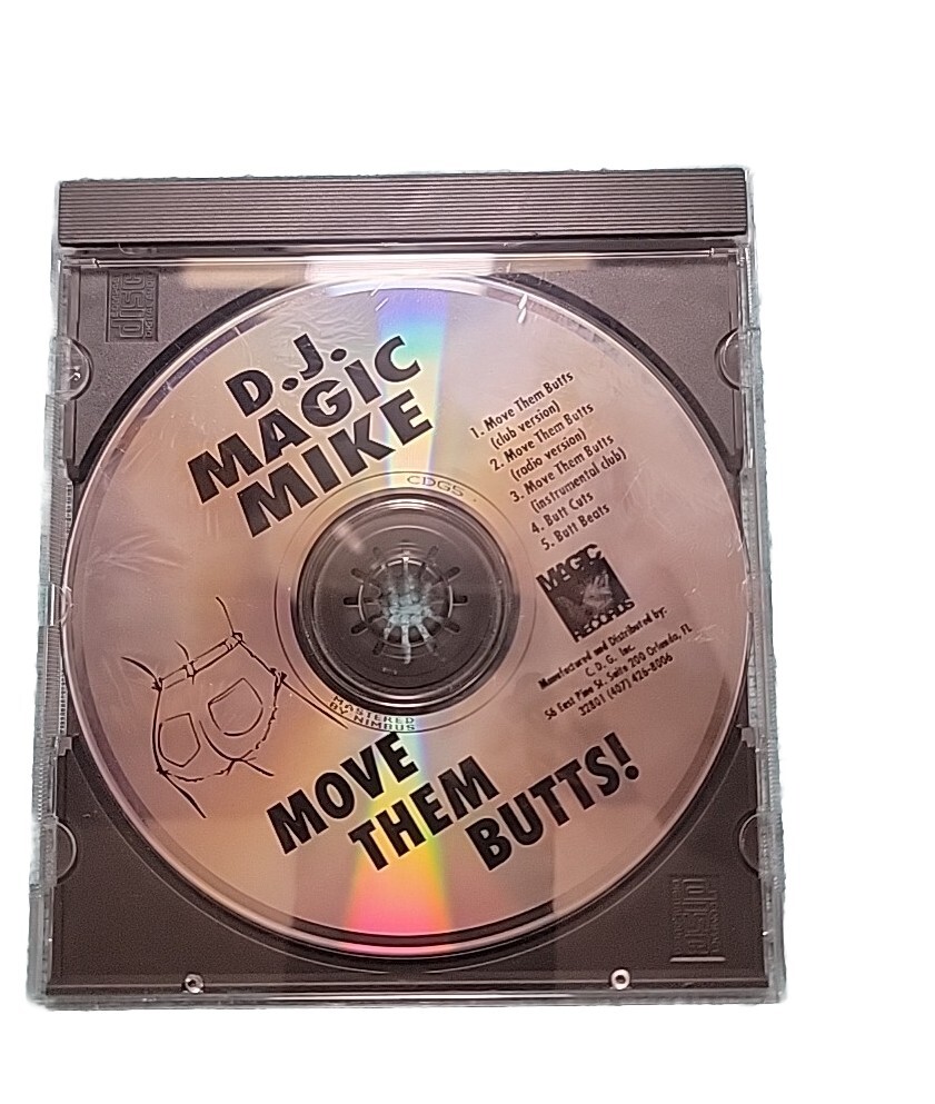 DJ Magic Mike - Move them butts ! Promo CD-Single 1994 | eBay