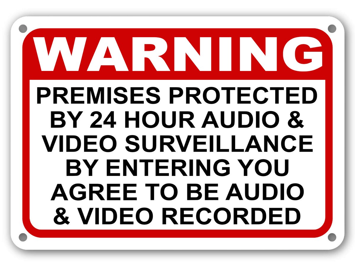 Audio Visual Sign No Video Recording Sign – Housenama