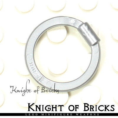 LEGO Minifigure FLAT SILVER Super Heroes Weapon Hoop Blade Chakram | eBay