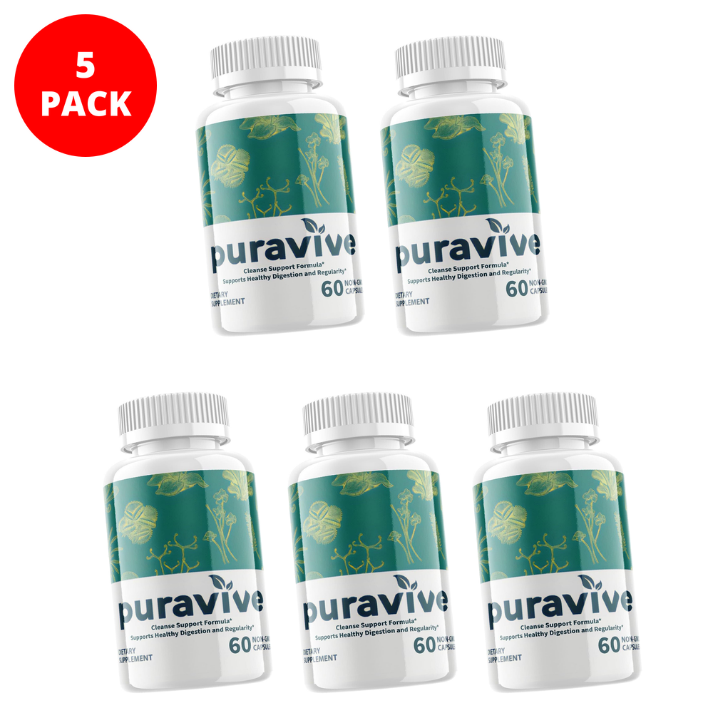 PURAVIVE Weight Loss Support Brown Fat Supplement, 5 Bottles (300 ...