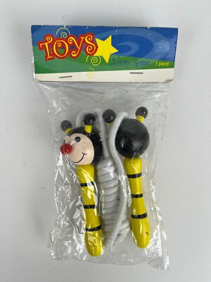 Vintage Toys Wood Bee Jump Rope | eBay