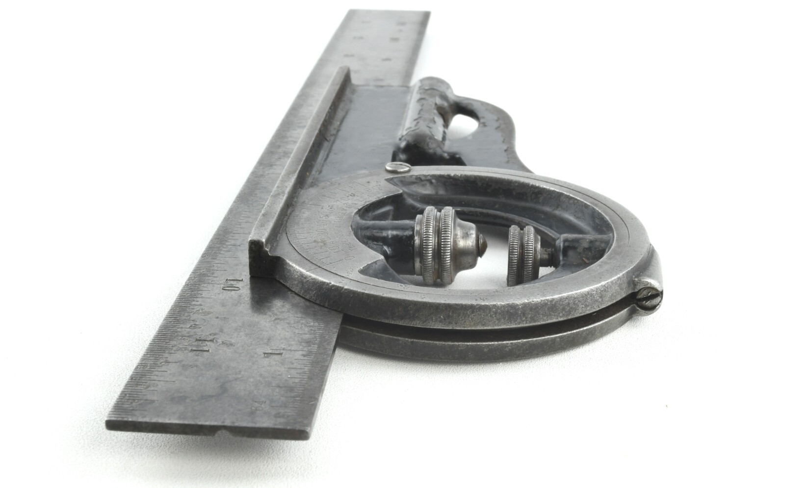 Vintage L. S. Starrett Inclinometer 1883 Patent with Correct Offset ...